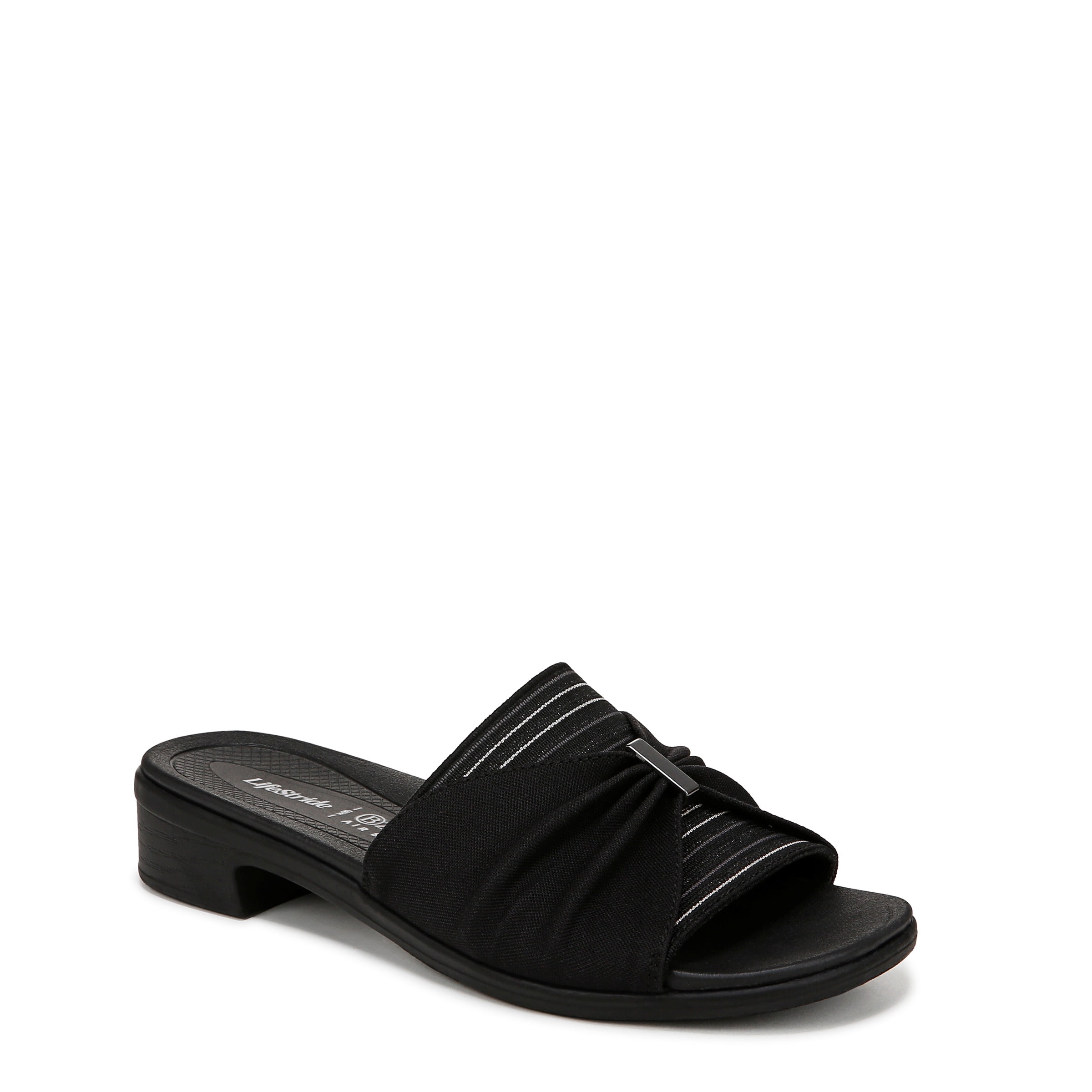 BZees For Lifestride Womens Paradise Slide Sandal - Medium & Wide Width ...
