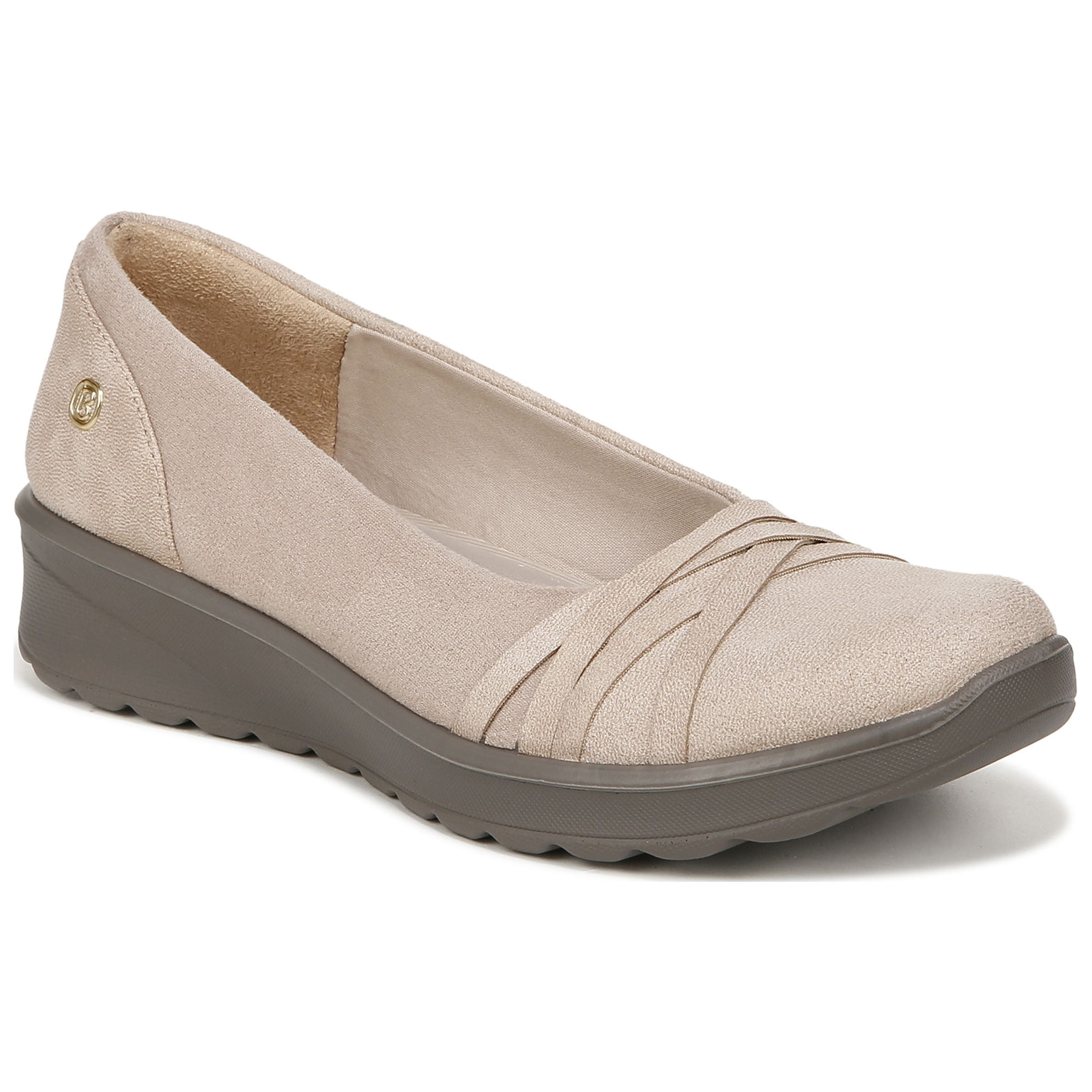 BZees For Lifestride Womens Goody Slip-On Ballet Flats - Medium & Wide ...