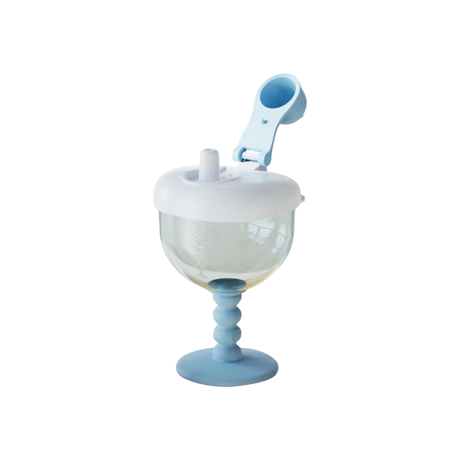 Ba-by Wine Sippy Cup With Lid, Kids Champagne Goblet Design Cup, Cute ...