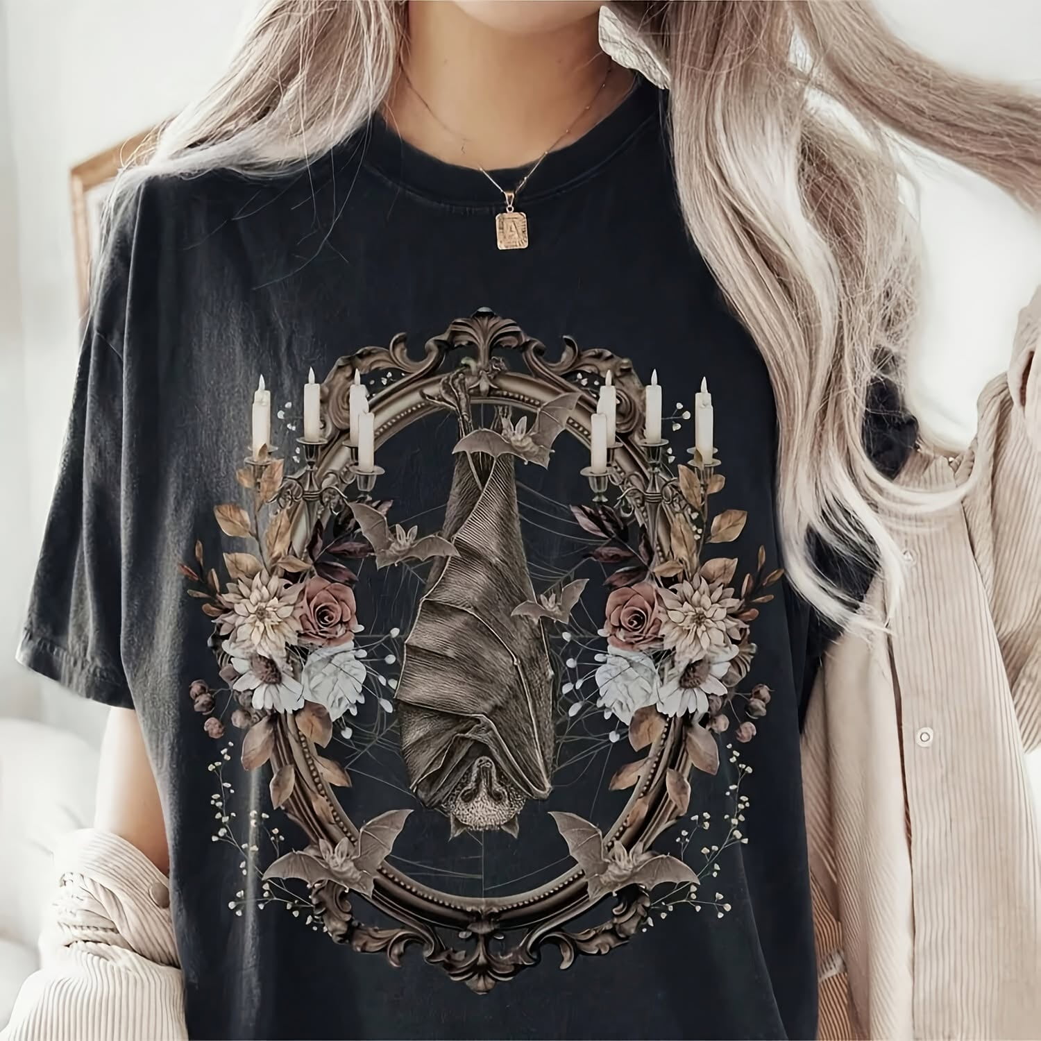 BaFairy Grunge Vampire Bat Whimsigoth Clog Fairycore Top Witchtuff ...