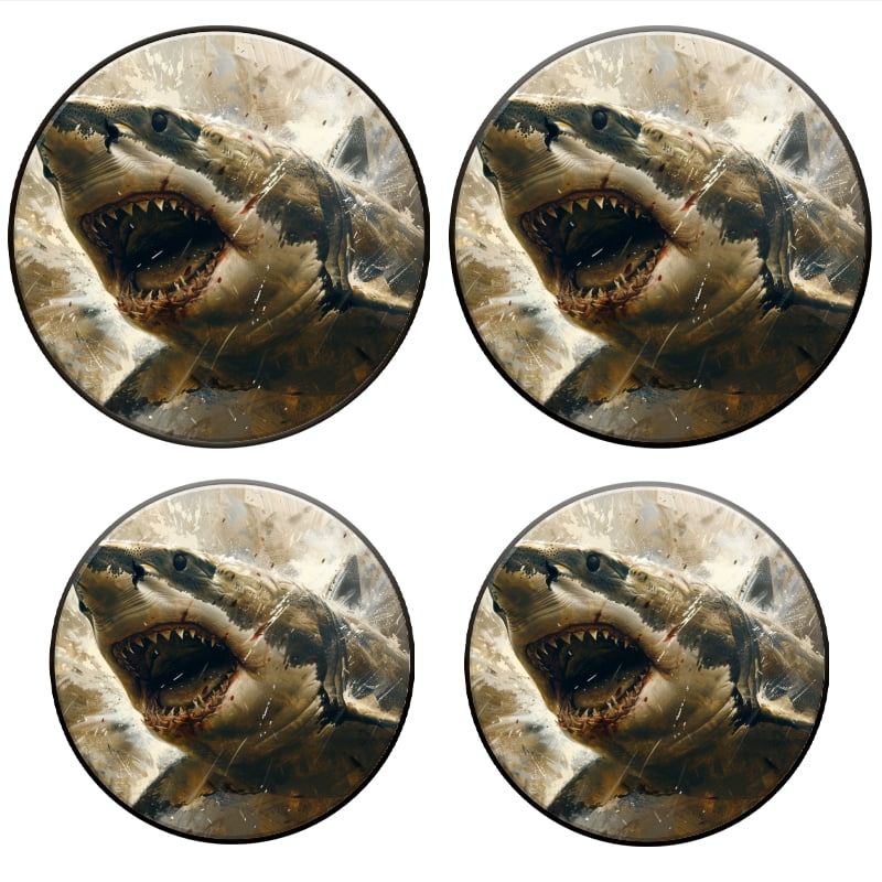 BaHomeck Electric Stove Burner Covers Set of 4,Round Metal Gas Stove ...