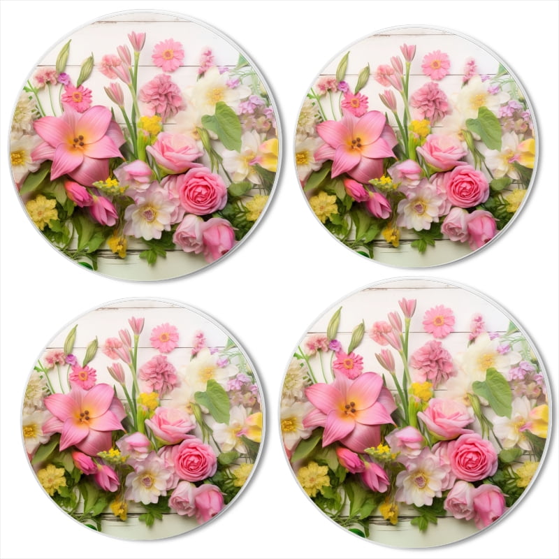 BaHomeck Electric Stove Burner Covers Set of 4,Round Metal Gas Stove ...