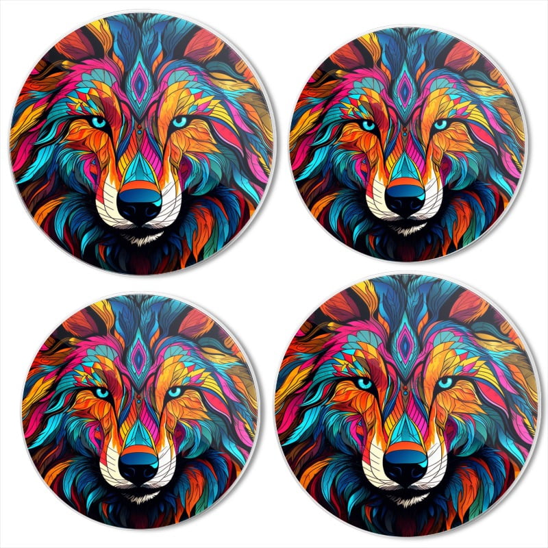 BaHomeck Electric Stove Burner Covers Set of 4,Round Metal Gas Stove ...