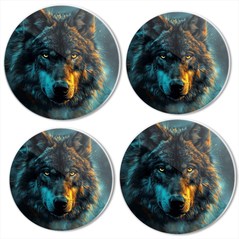 BaHomeck Electric Stove Burner Covers Set of 4,Round Metal Gas Stove ...
