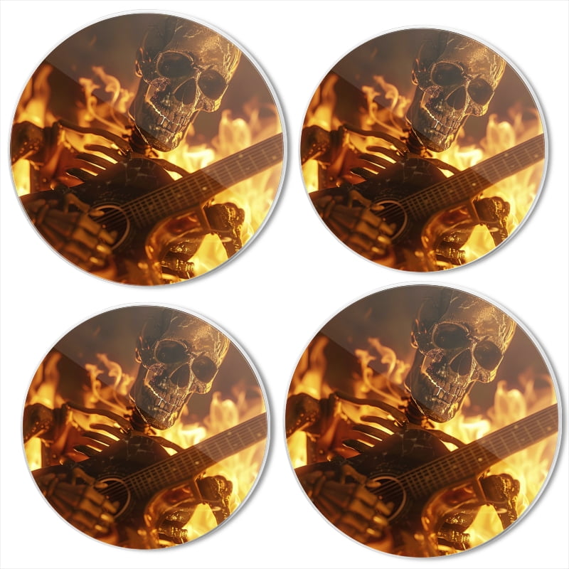 BaHomeck Electric Stove Burner Covers Set of 4,Round Metal Gas Stove ...