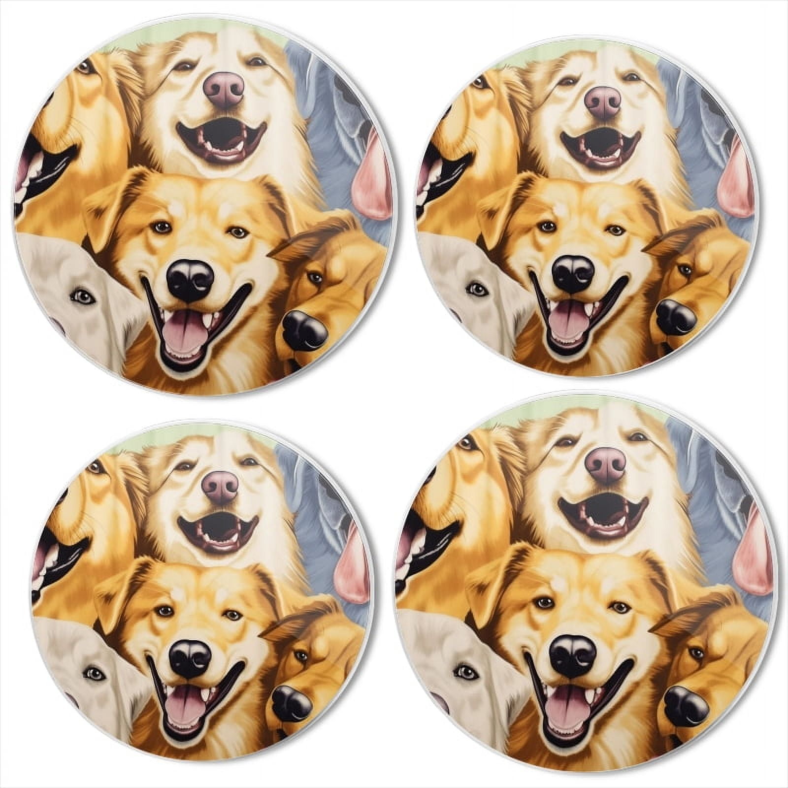 BaHomeck Electric Stove Burner Covers Set of 4,Round Metal Gas Stove ...