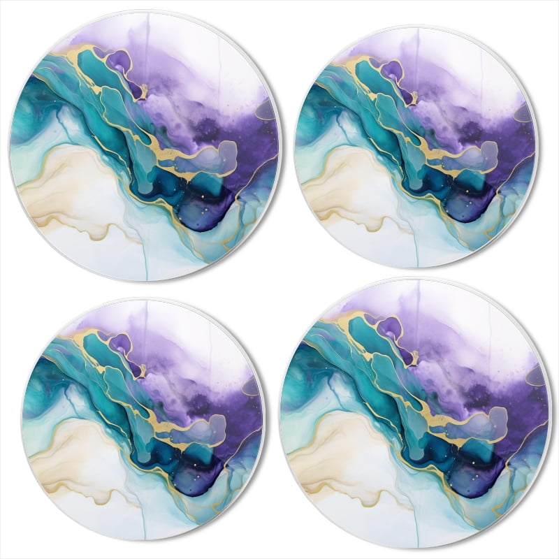 BaHomeck Electric Stove Burner Covers Set of 4,Round Metal Gas Stove ...