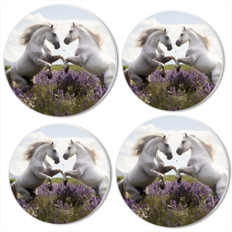 BaHomeck Electric Stove Burner Covers Set of 4,Round Metal Gas Stove ...