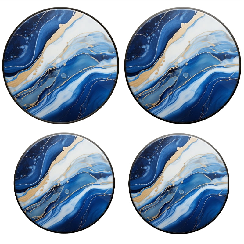 BaHomeck Electric Stove Burner Covers Set of 4,Round Metal Gas Stove ...