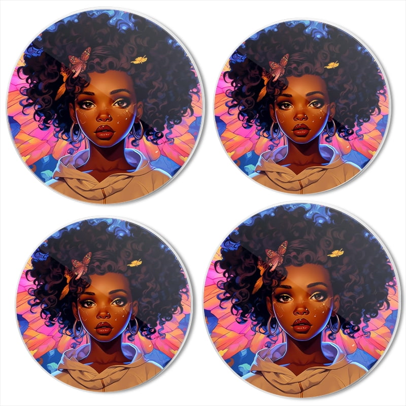 BaHomeck Electric Stove Burner Covers Set of 4,Round Metal Gas Stove ...