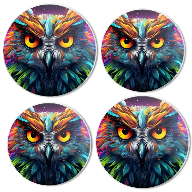 BaHomeck Electric Stove Burner Covers Set of 4,Round Metal Gas Stove ...