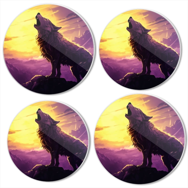BaHomeck Electric Stove Burner Covers Set of 4,Round Metal Gas Stove ...