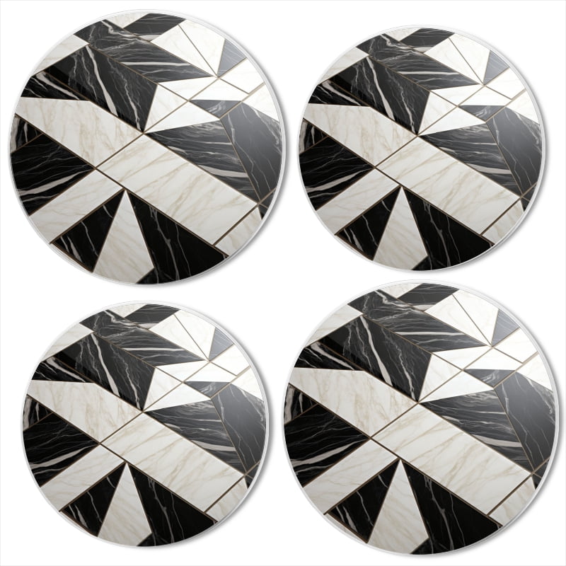 BaHomeck Electric Stove Burner Covers Set of 4,Round Metal Gas Stove ...