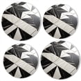 BaHomeck Electric Stove Burner Covers Set of 4,Round Metal Gas Stove ...