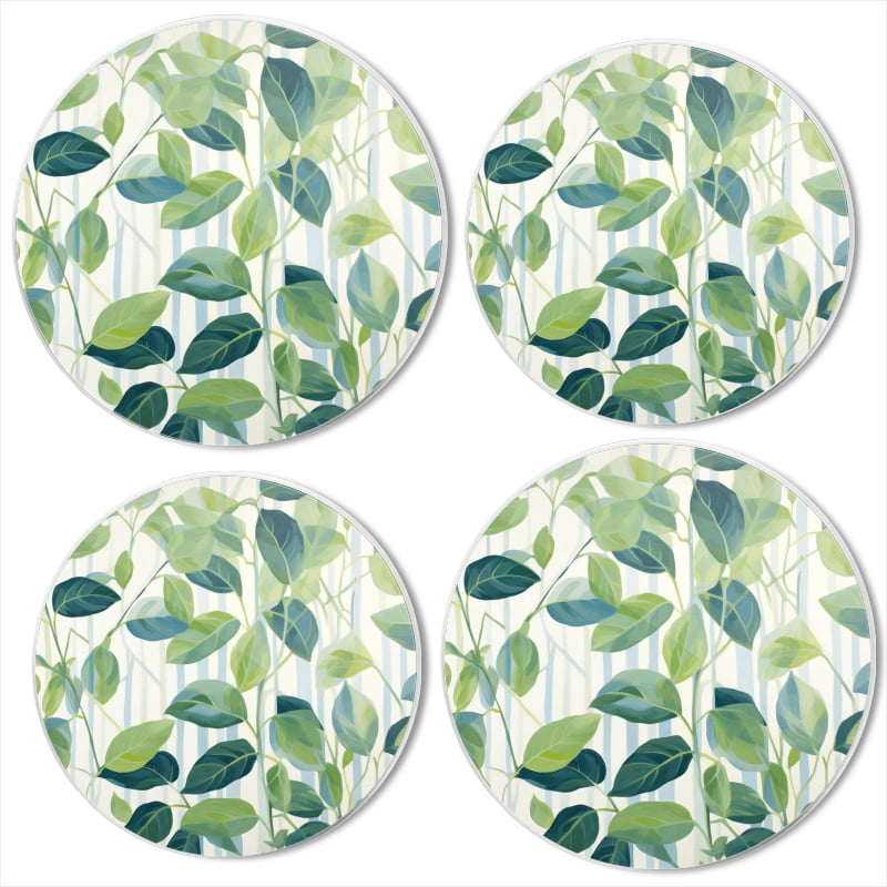 BaHomeck Electric Stove Burner Covers Set of 4,Round Metal Gas Stove ...