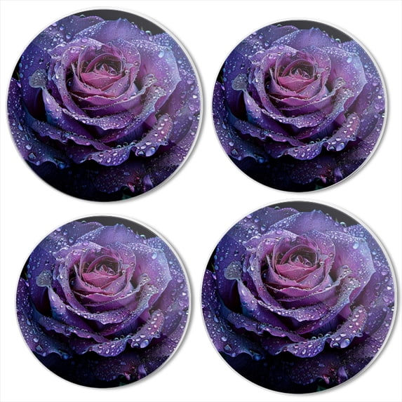 BaHomeck Electric Stove Burner Covers Set of 4,Round Metal Gas Stove ...