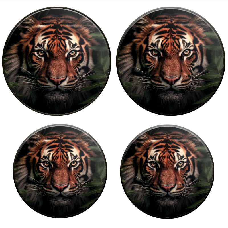 BaHomeck Electric Stove Burner Covers Set of 4,Round Metal Gas Stove ...