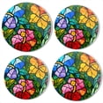 BaHomeck Electric Stove Burner Covers Set of 4,Round Metal Gas Stove ...
