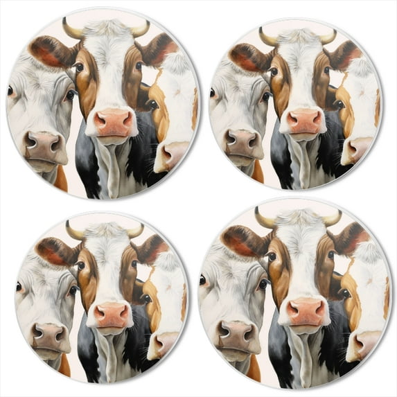 BaHomeck Electric Stove Burner Covers Set of 4,Round Metal Gas Stove ...