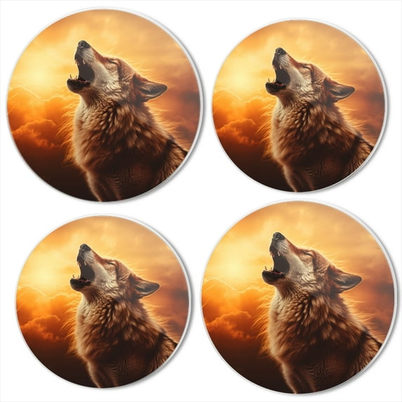 BaHomeck Electric Stove Burner Covers Set of 4,Round Metal Gas Stove ...