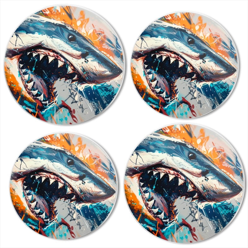 BaHomeck Electric Stove Burner Covers Set of 4,Round Metal Gas Stove ...