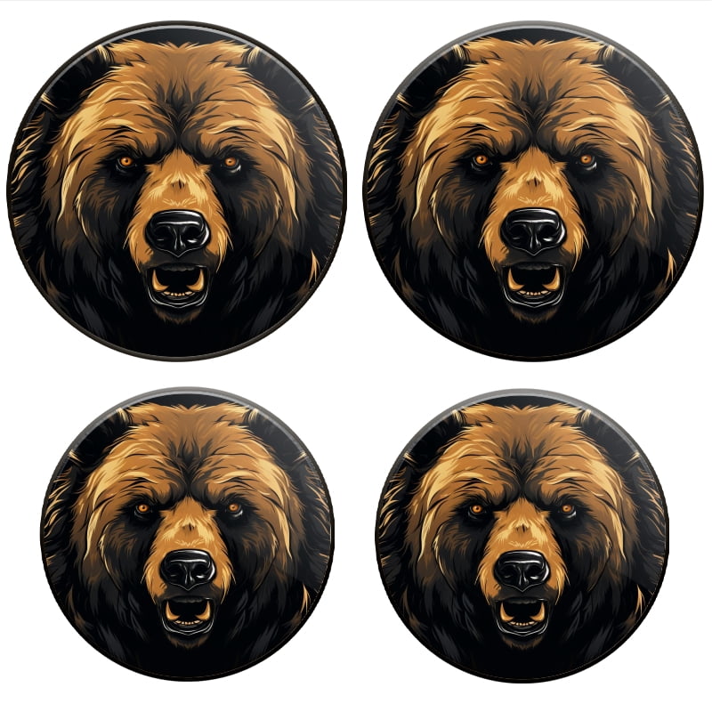 BaHomeck Electric Stove Burner Covers Set of 4,Round Metal Gas Stove ...