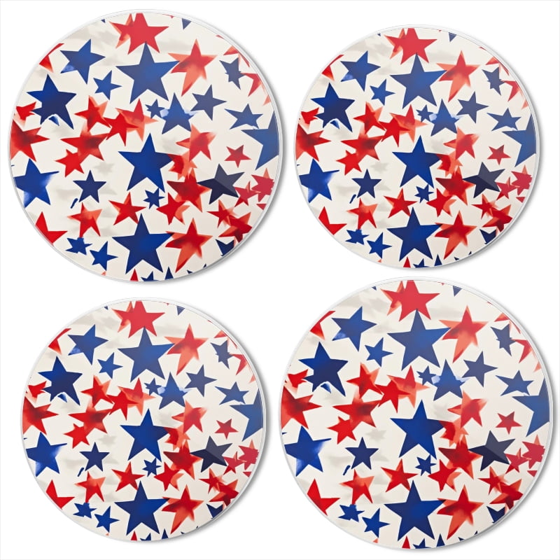 BaHomeck Electric Stove Burner Covers Set of 4,Round Metal Gas Stove ...