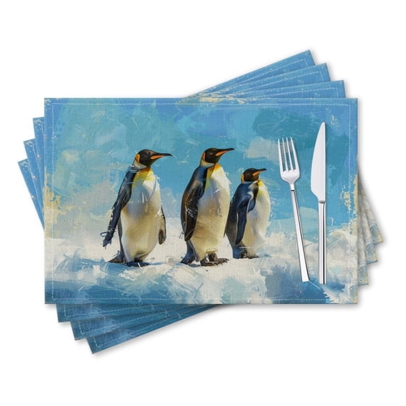 BaHomeck placemats Set of 4 rectangle Linen Cotton Placemats for Dining ...