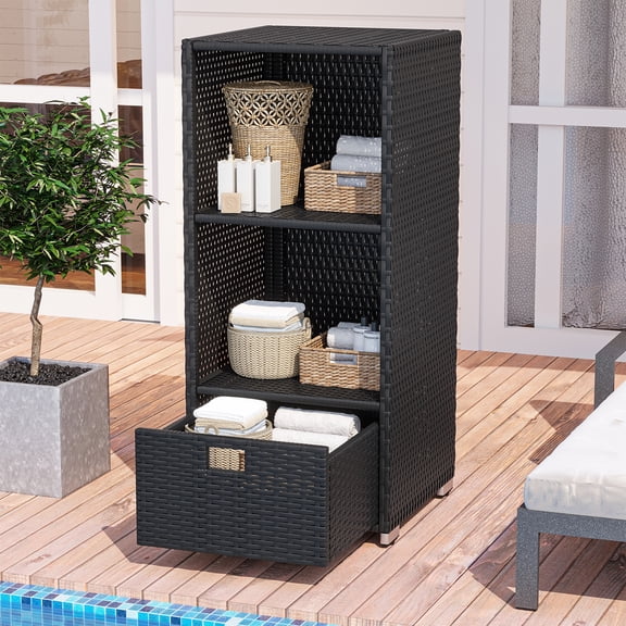 Outdoor Towel Storage