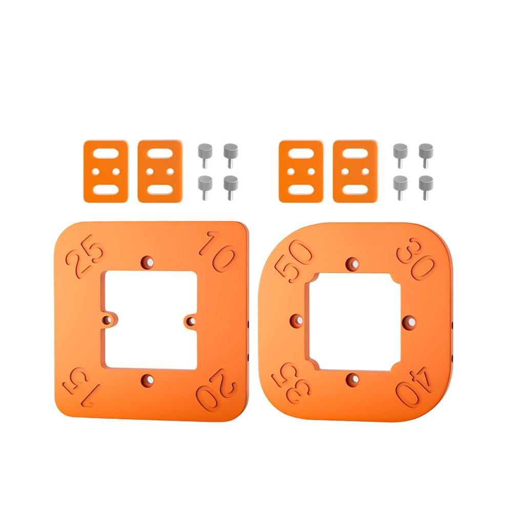 BaYuYPOO 4 in 1 Woodworking Router Corner Radius Templates Jig R20 ...