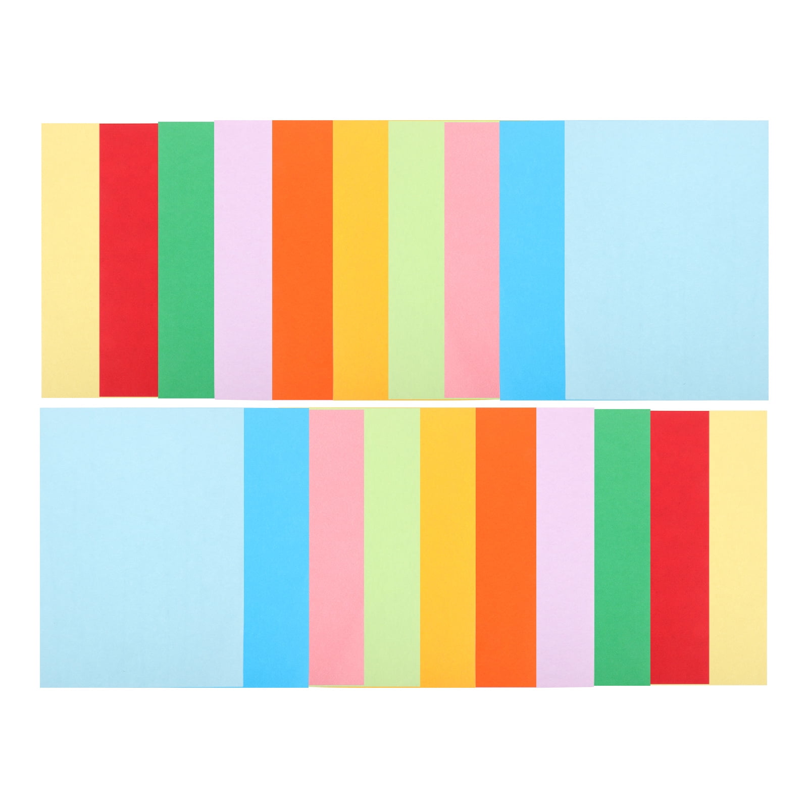 Baade 100 Sheets Color Paper For Printer And Craft Projects Colored ...