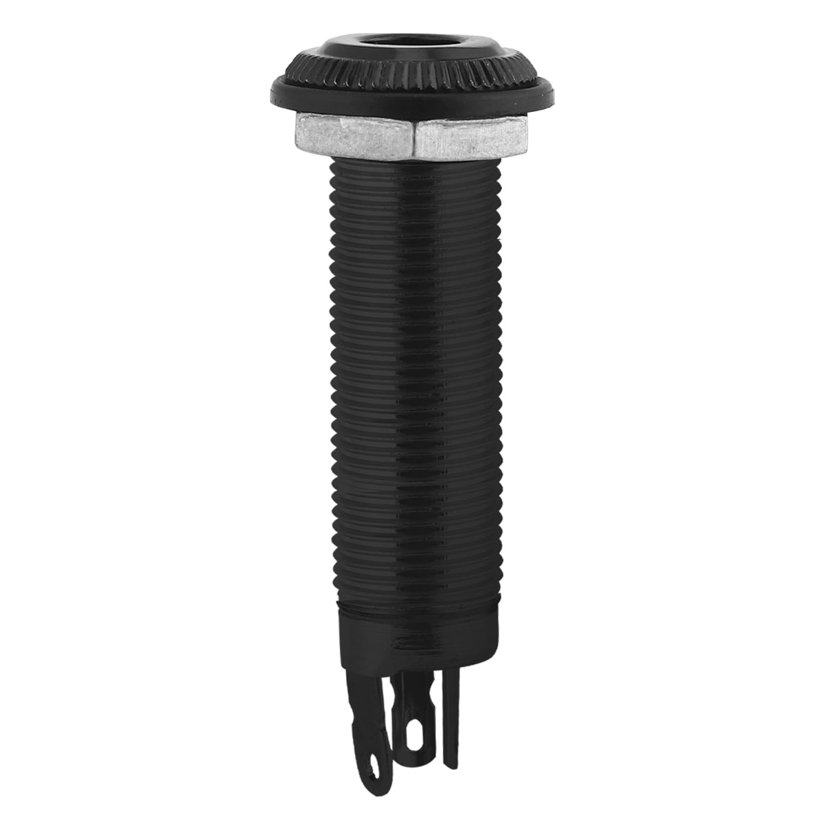 Baade 1pc Plug In Guitar End Pin Jack Endpin Jack Tube Type Output Input Socket Plug For