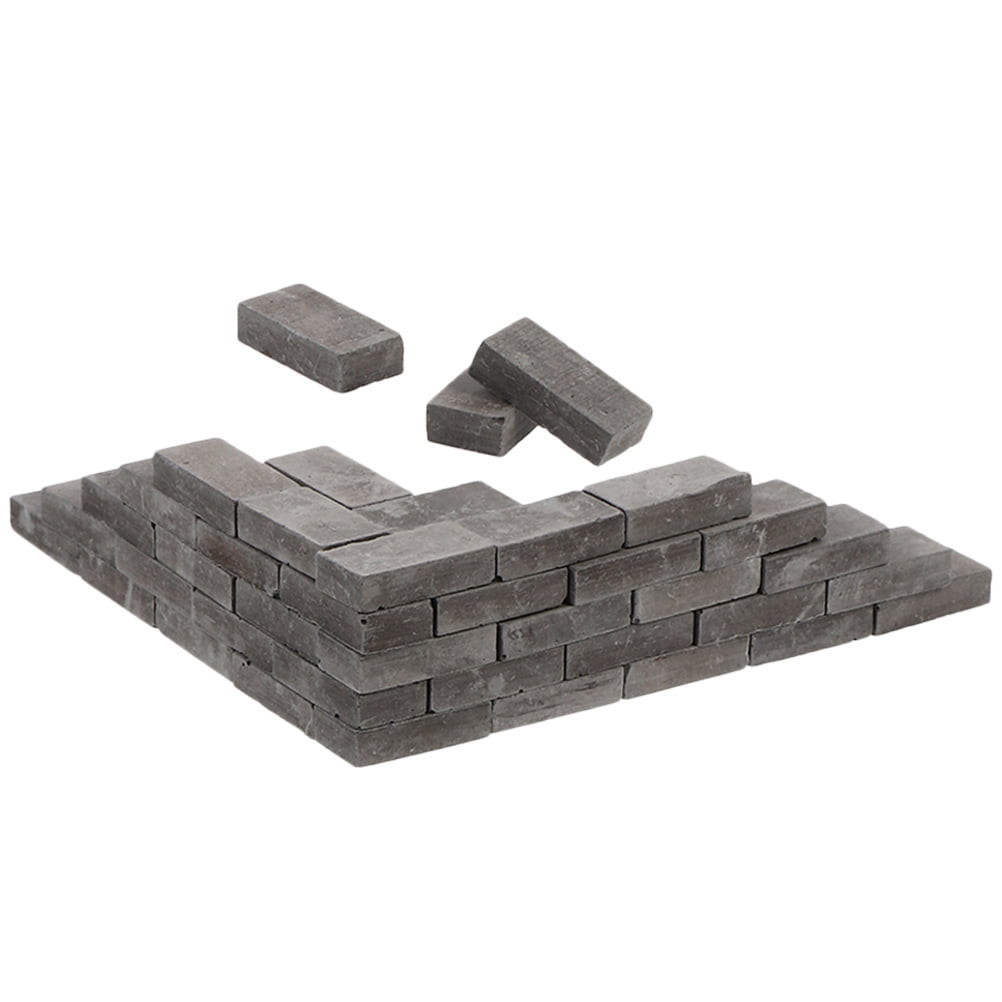 Baade 3 Bags Miniature Stone Wall Simulated Brick Simulation Models ...