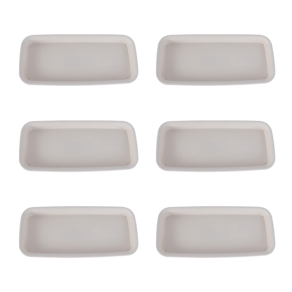 Baade 6 Pcs Bedazzle Water Tray Lightweight Plant Trays Planter Pot ...