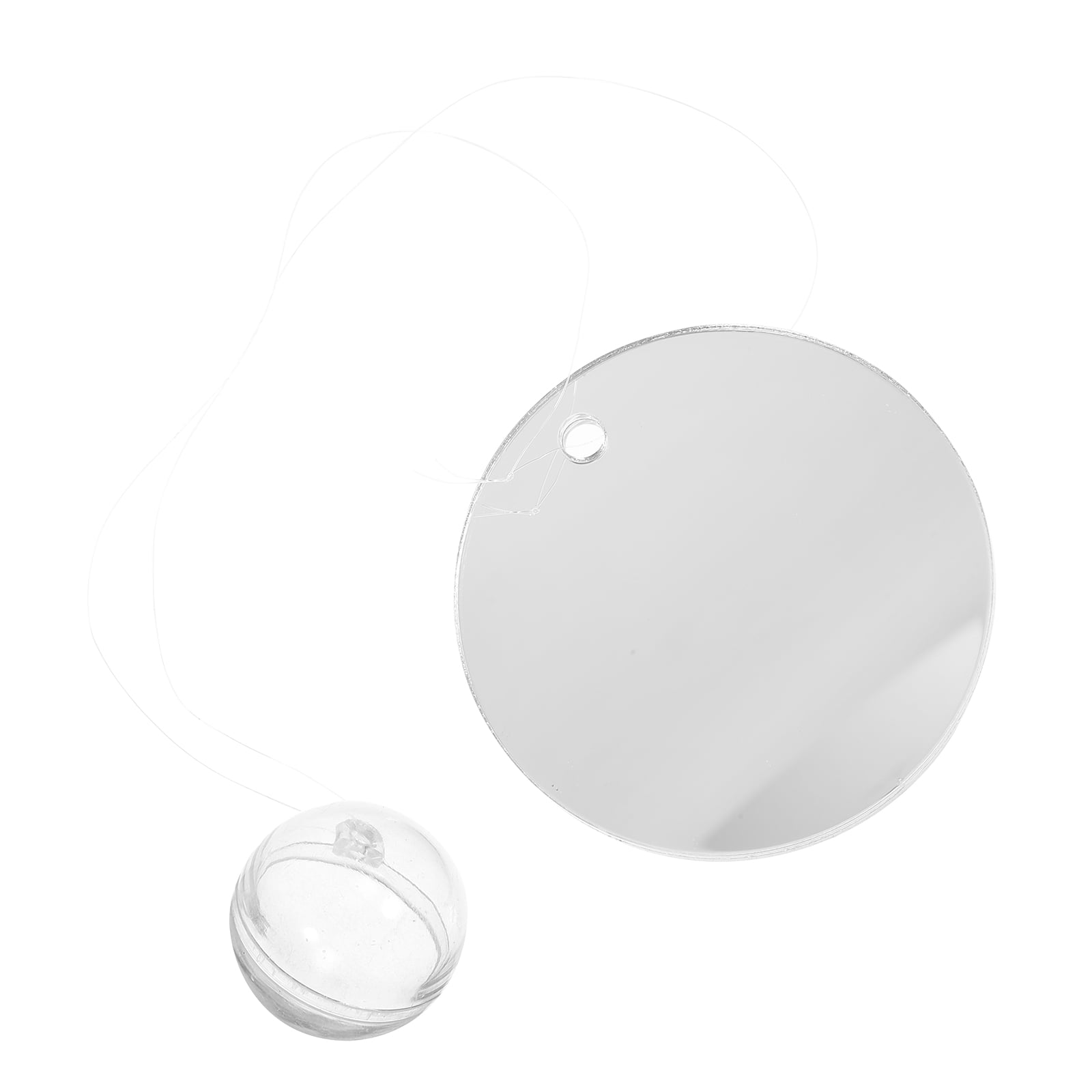 Baade Fish Stone Fish Bowl Aquarium Decoration Mirror Betta Tank Decor ...