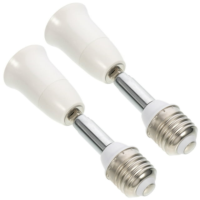 Baade Light Bulb Extender 2pcs Light Bulb Socket Extender Bendable ...