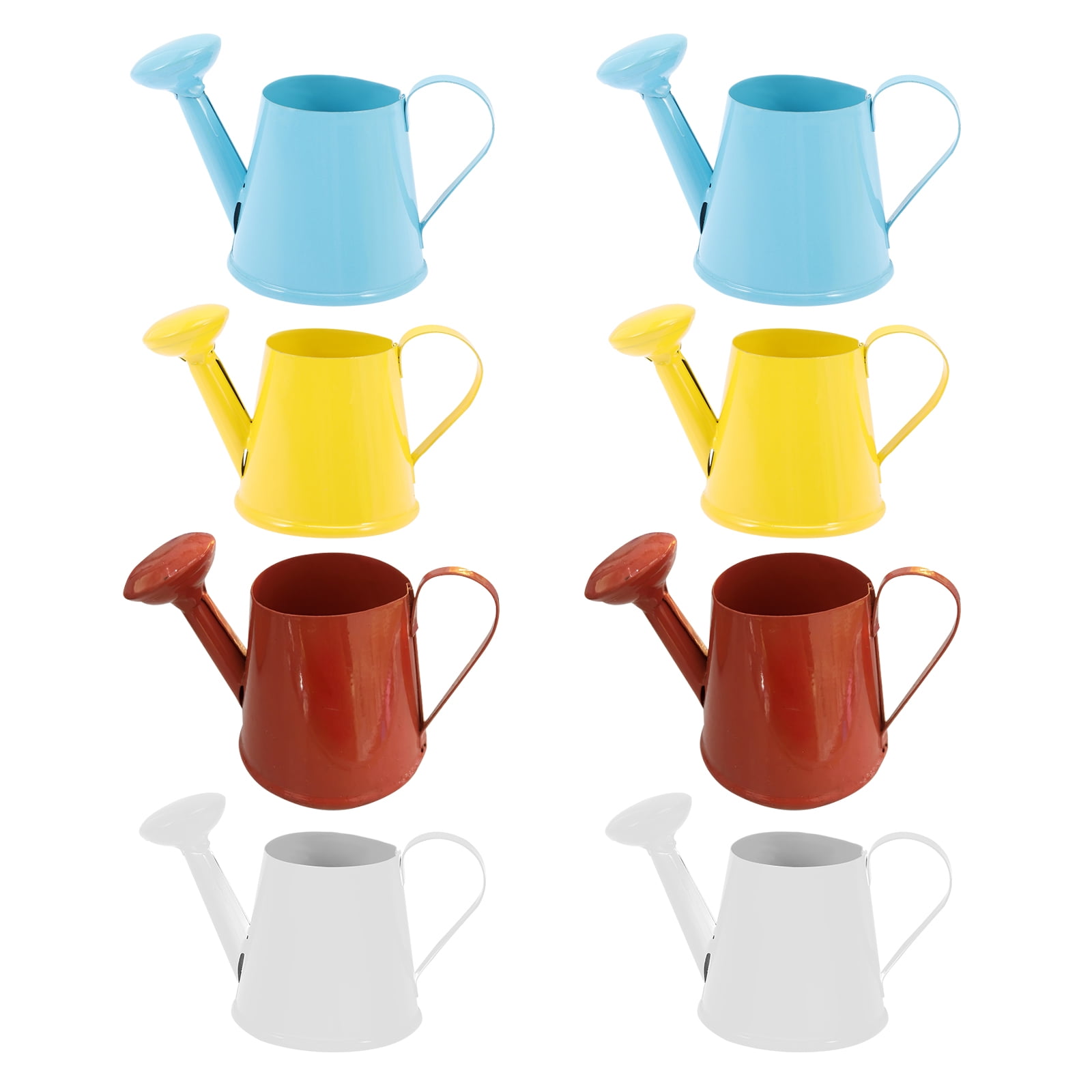 SEWOART Miniature Watering Can Red Iron 8Pcs 1.73X1.65X1.18in - Walmart.com