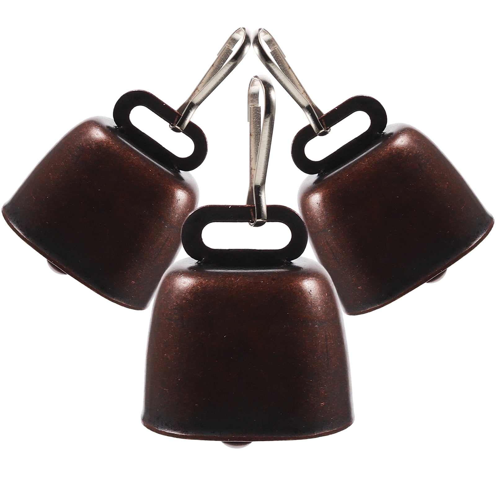 Baade Pet Dog Metal Bell Copper 3 Sets Round Vintage For Pets Animals ...