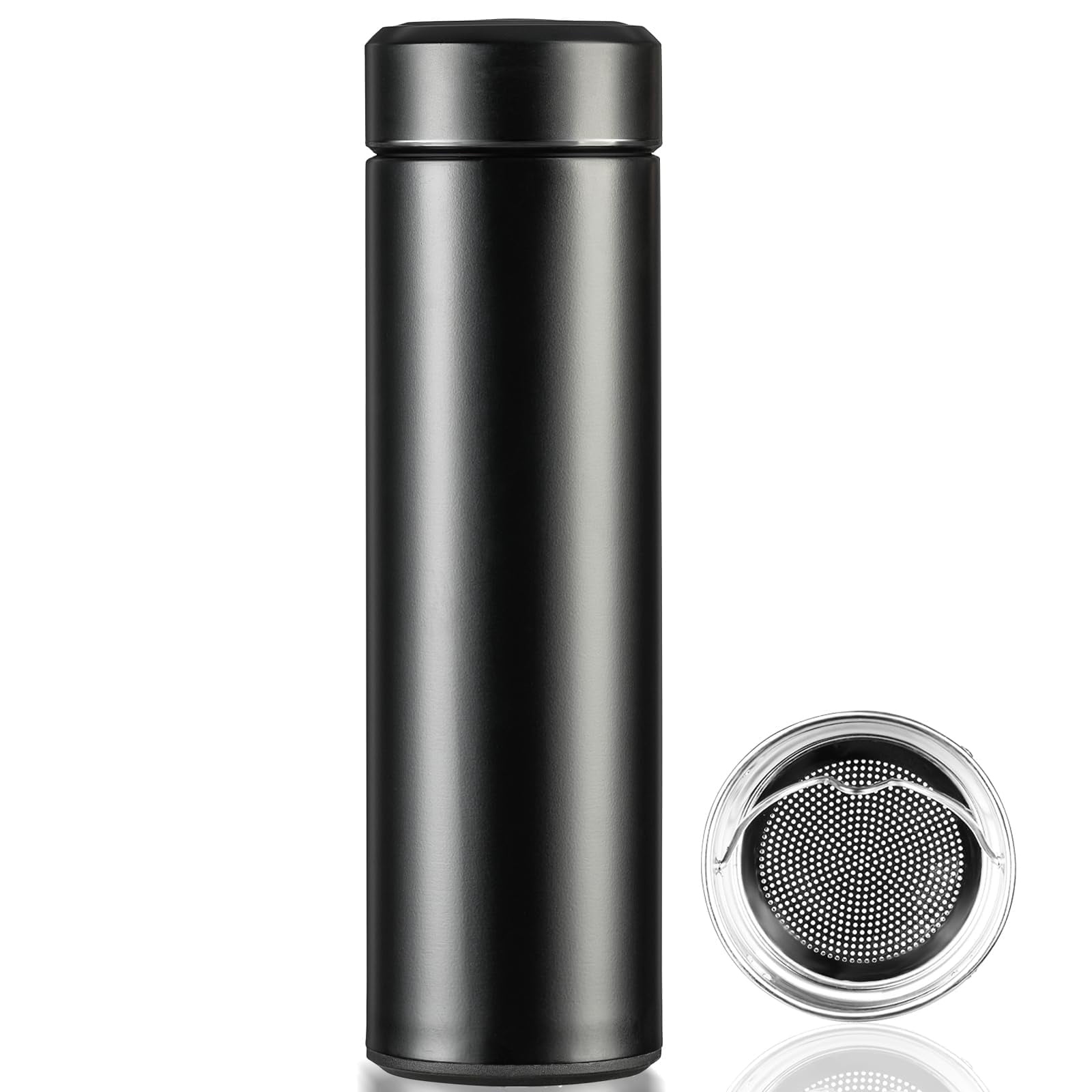 Baalaka 17oz Stainless Steel Insulated Water Bottle - Double Wall ...