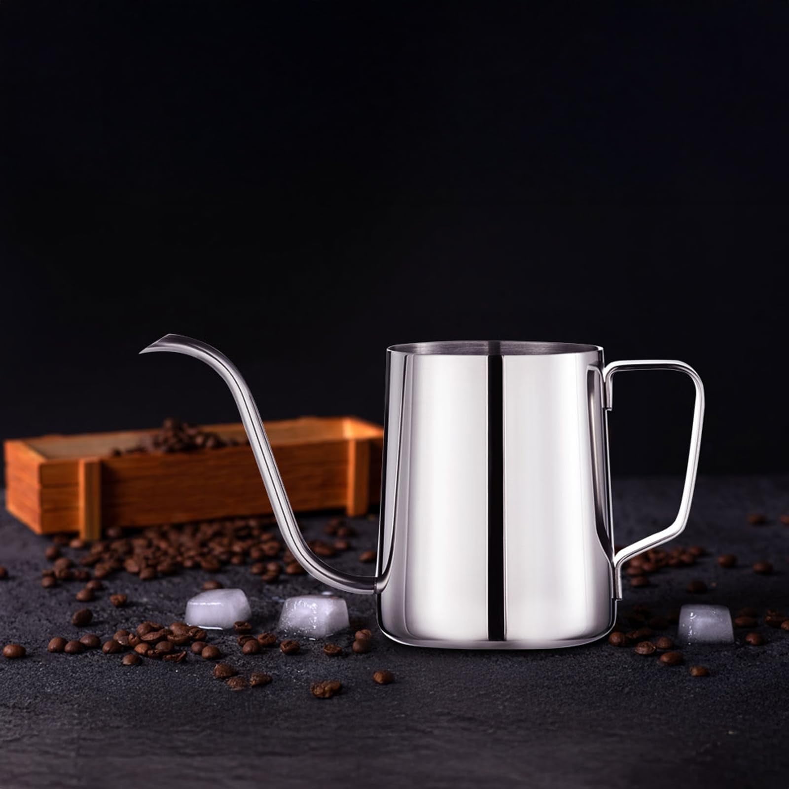 Baalaka Pour Over Kettle, Gooseneck Spout Coffee Tea Pot,12OZ Hanging ...