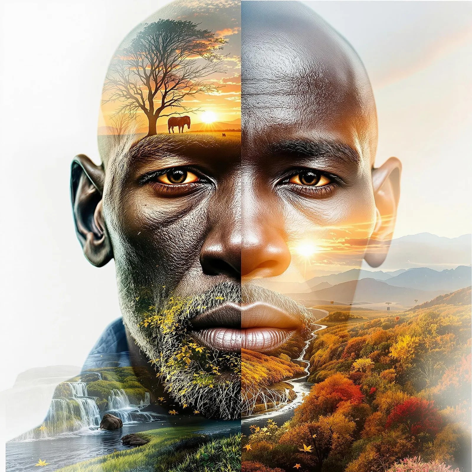 Baba African Wooden Puzzle 1000 pieces Puzzle - Office Wall Art ...