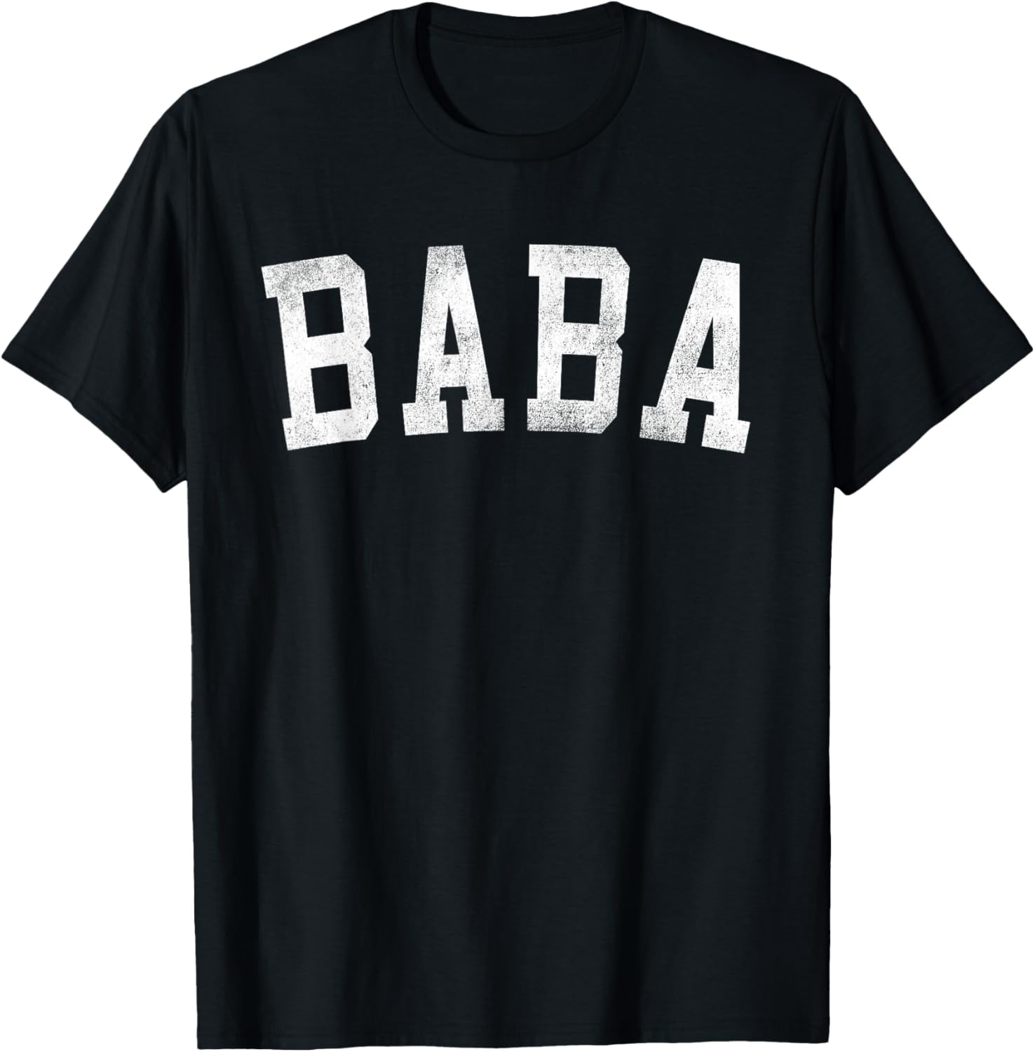 Baba - Classic Bold Font Father's Day Baba T-Shirt - Walmart.com