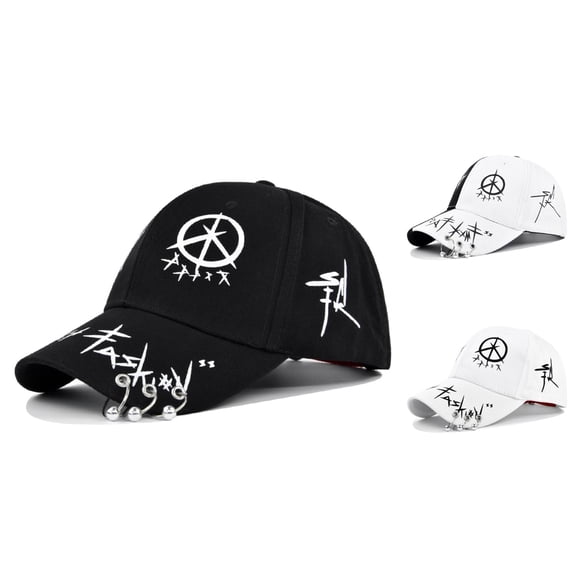 Babaley Unisex Baseball Cap Casual Regular Youth Retro Letters Colorful ...