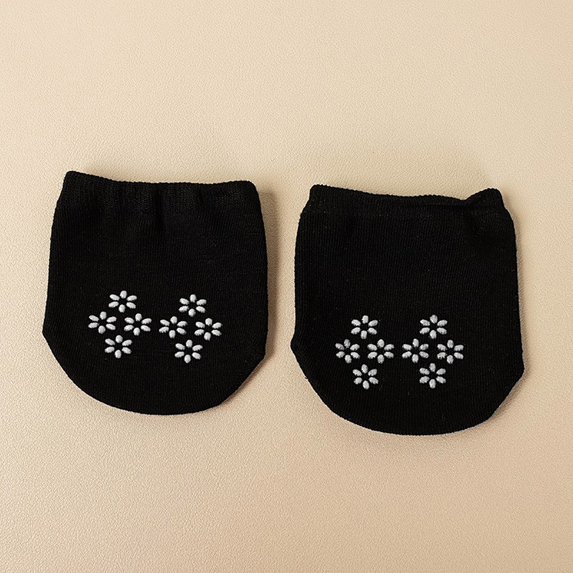 Babaley Women Socks No Show Liner Half Seamless Non Socks Breathable ...