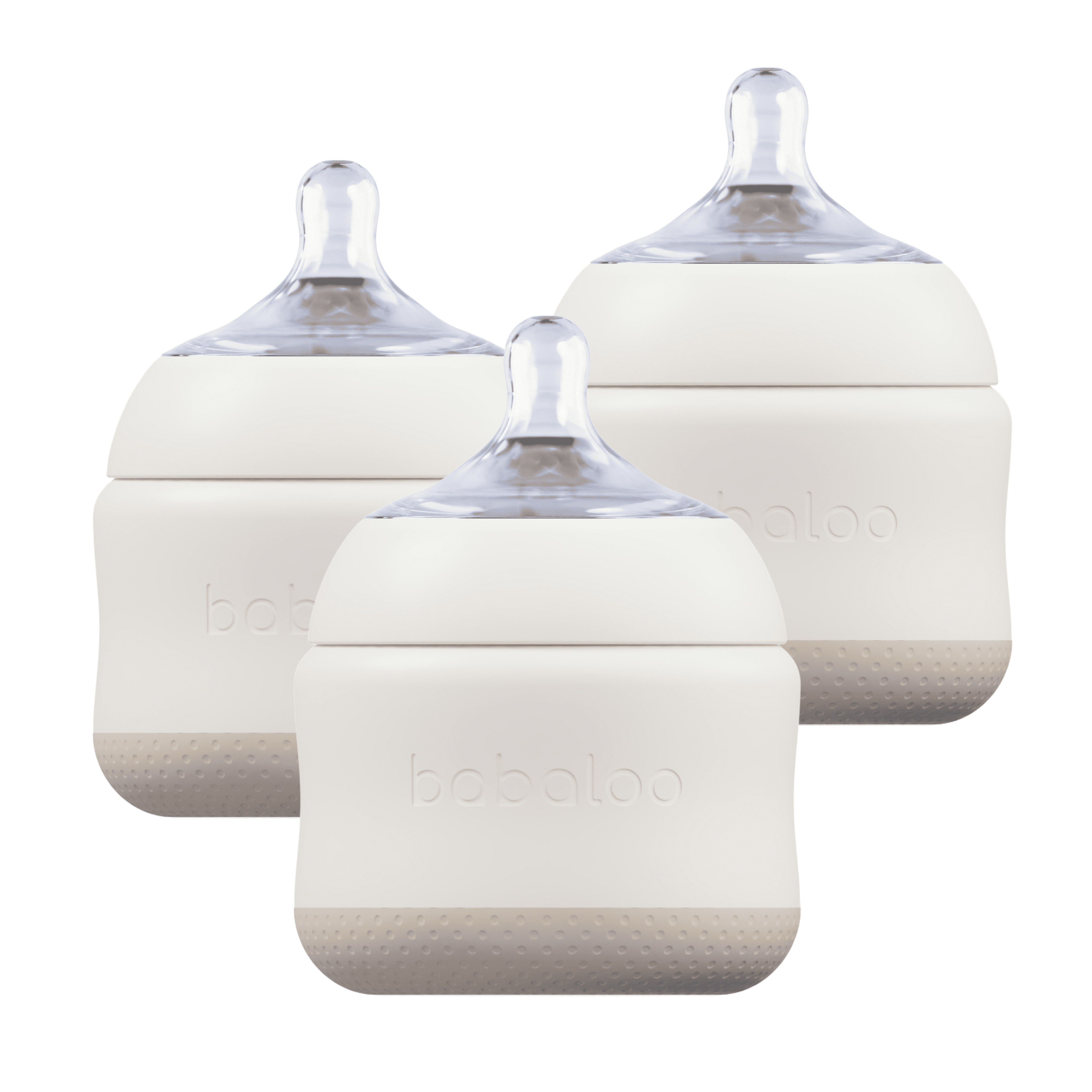 Babaloo Baby Bottles, Anti-Colic Design, 8 oz, Fast Flow, Platinum ...
