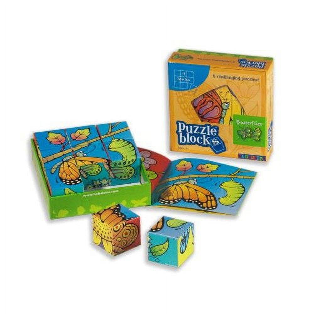 Babalu Butterflies Puzzle Block - Walmart.com