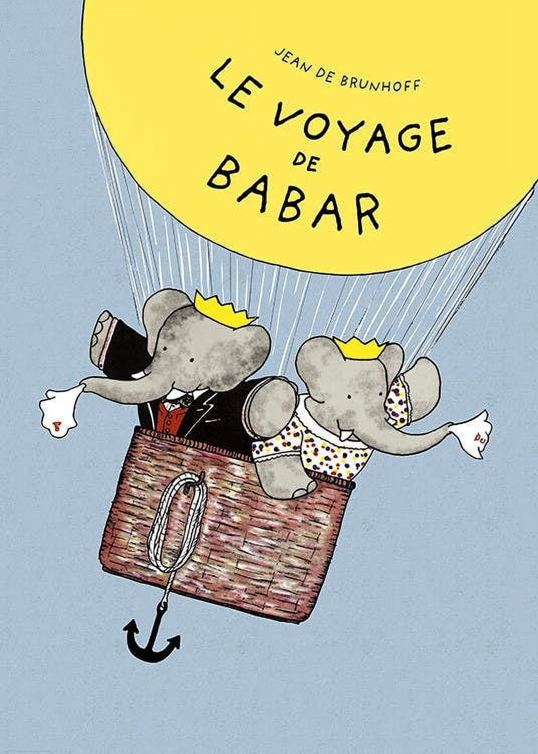 Babar - Le Voyage De Babar Print Wall Art, Modern Wall Decor For Living ...