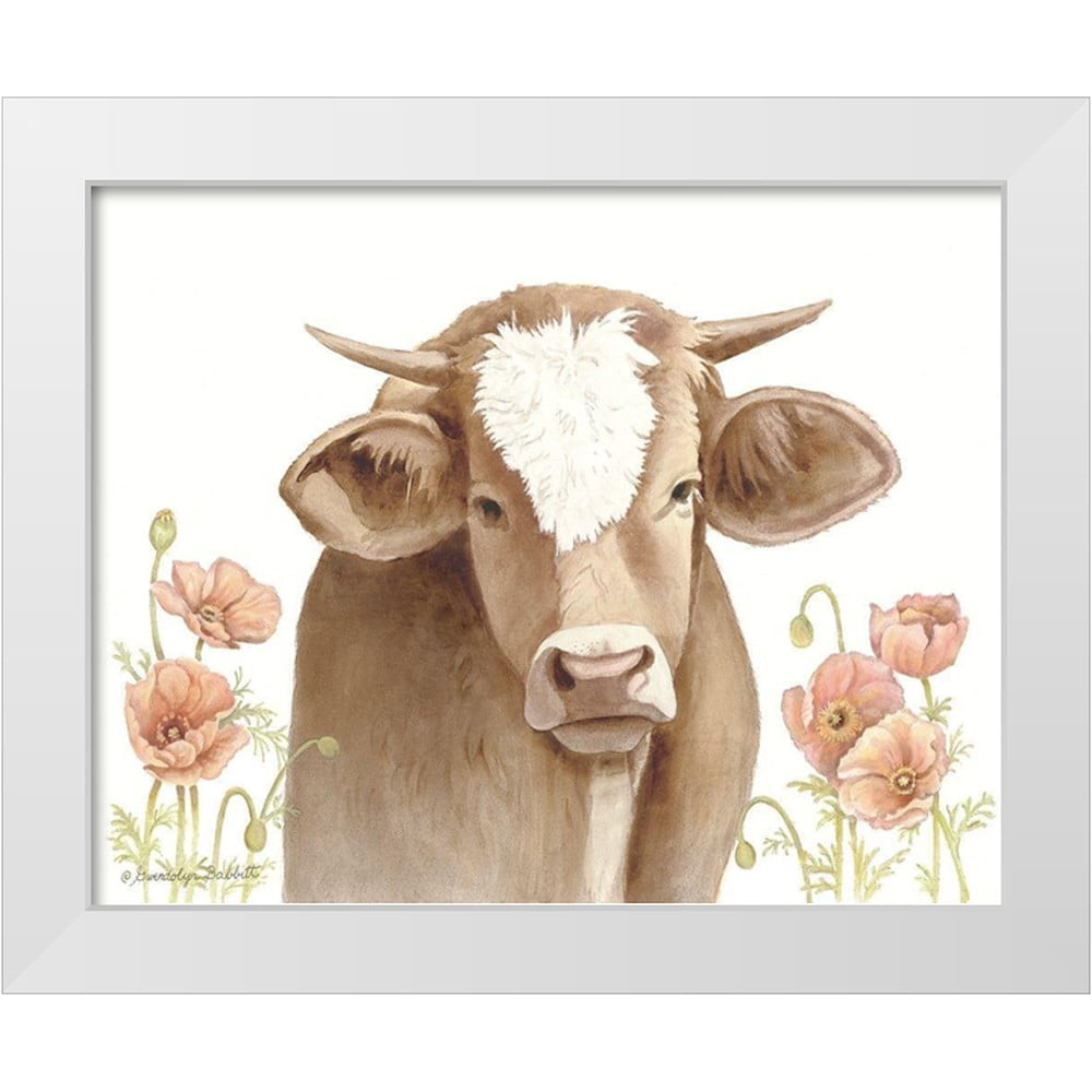 Babbitt, Gwendolyn 14x12 White Modern Wood Framed Museum Art Print ...