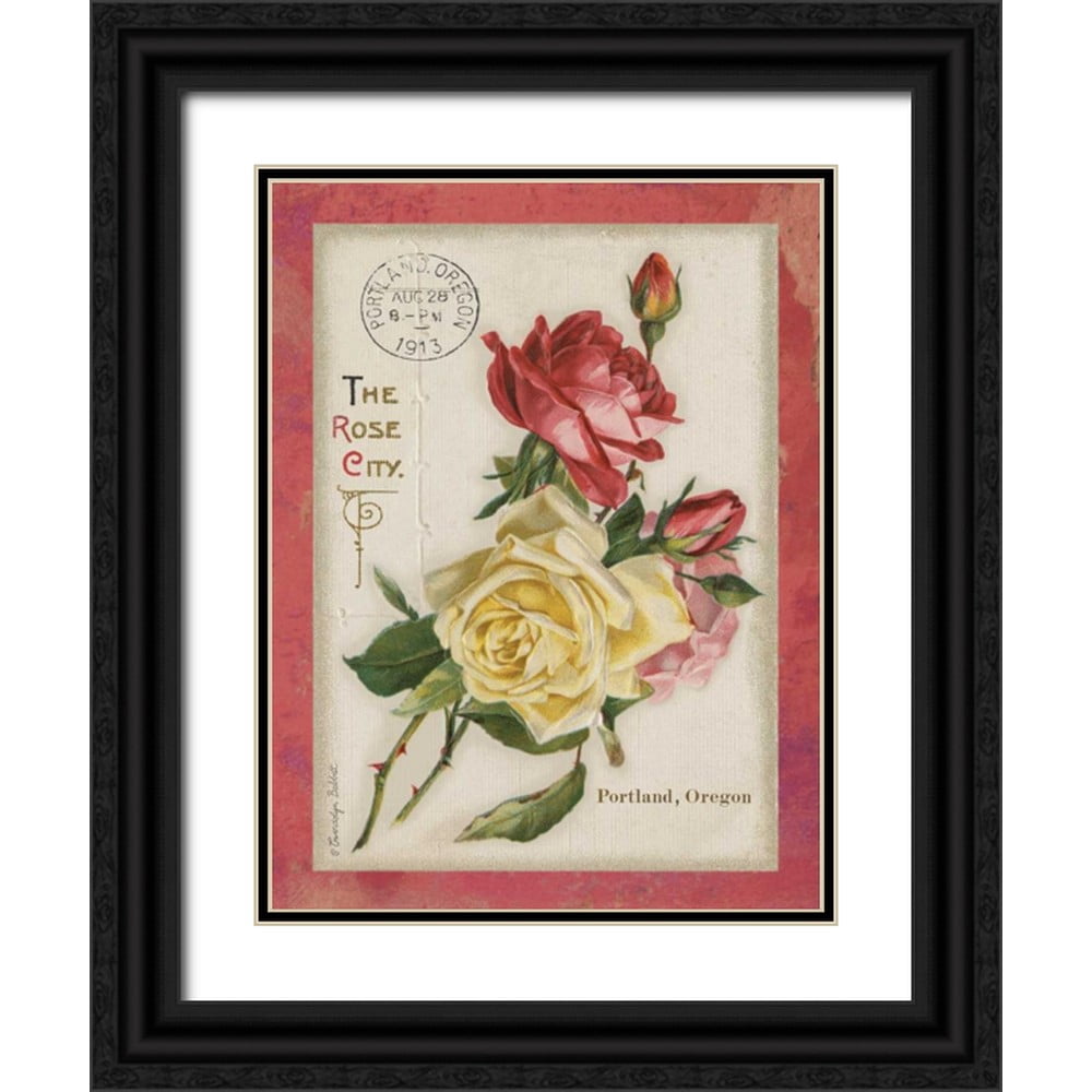 Babbitt, Gwendolyn 15x18 Black Ornate Wood Framed with Double Matting ...