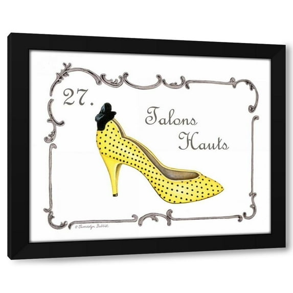 Gwendolyn Babbitt 18x15 Black Modern Wood Framed Wall Art Titled ...